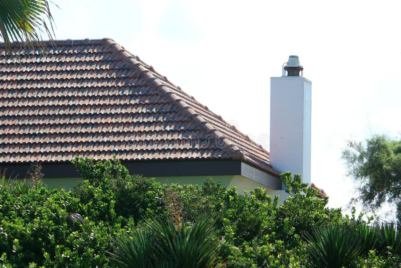Roof - the Upper Structure of the Building and Structures Stock Photo ...