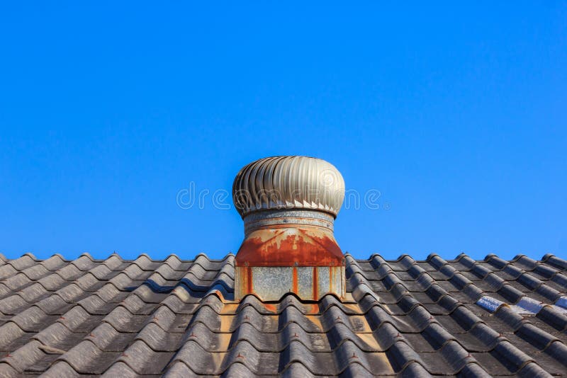 Roof of a Commercial Building Stock Image - Image of line, commercial ...