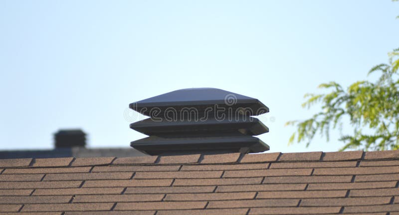 Roof ventilation stock image. Image of black, brown, repair - 73481261