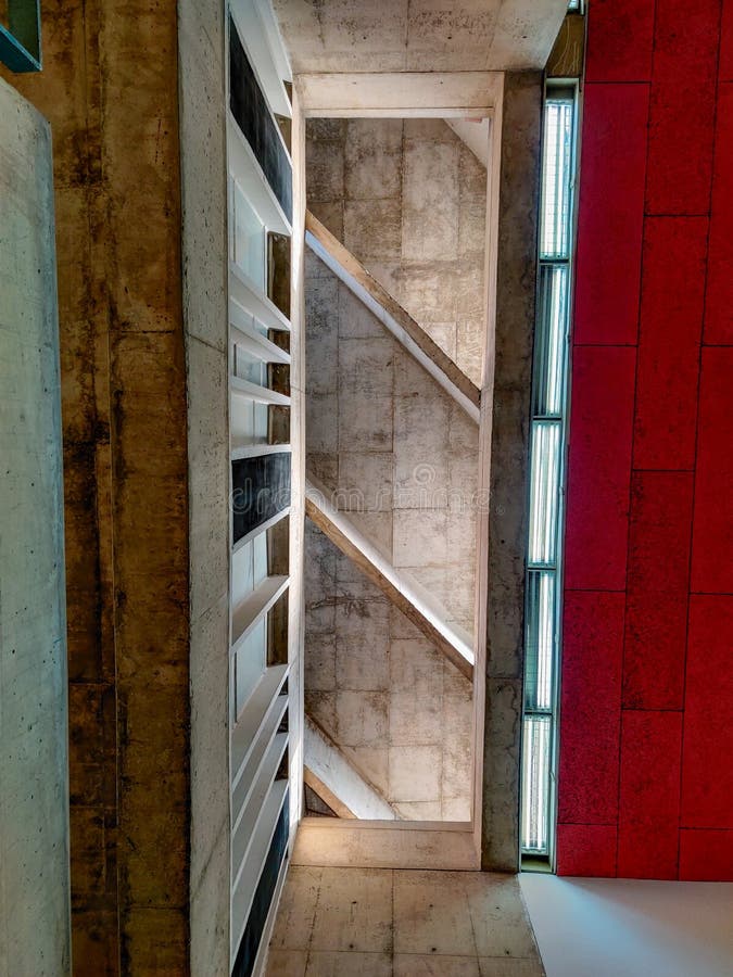 Roof View of a Building from Inside Stock Photo - Image of inside ...