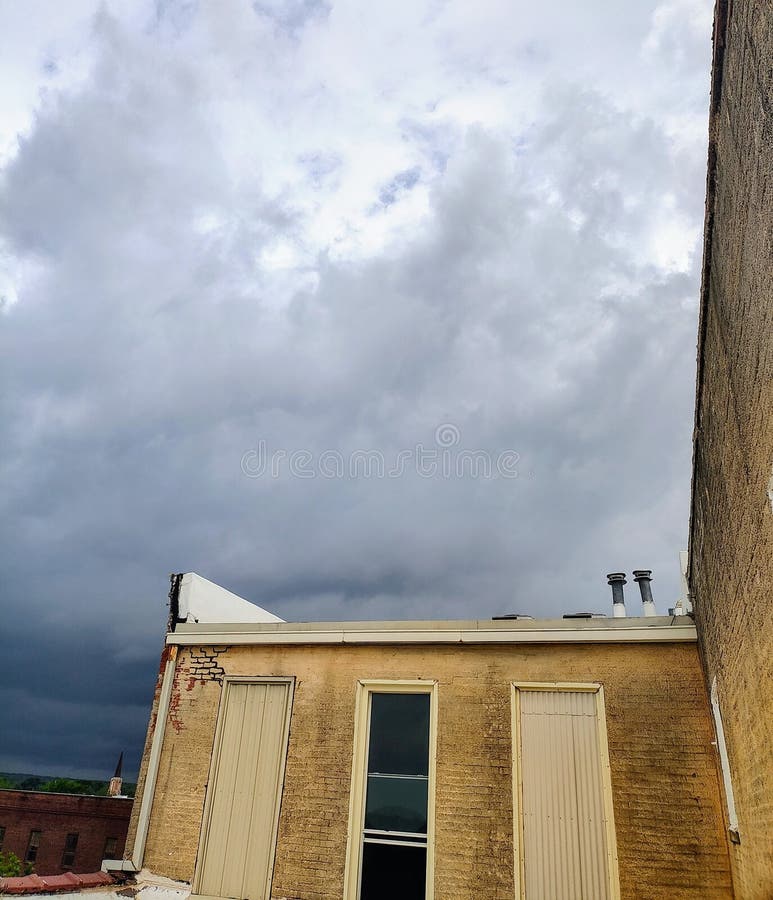 Roof view stock photo. Image of window, wall, architecture - 378753250