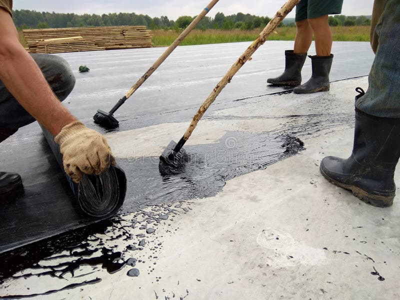 Painting Bitumen at Concrete Wells, сhambers, Manholes and Pump Station ...