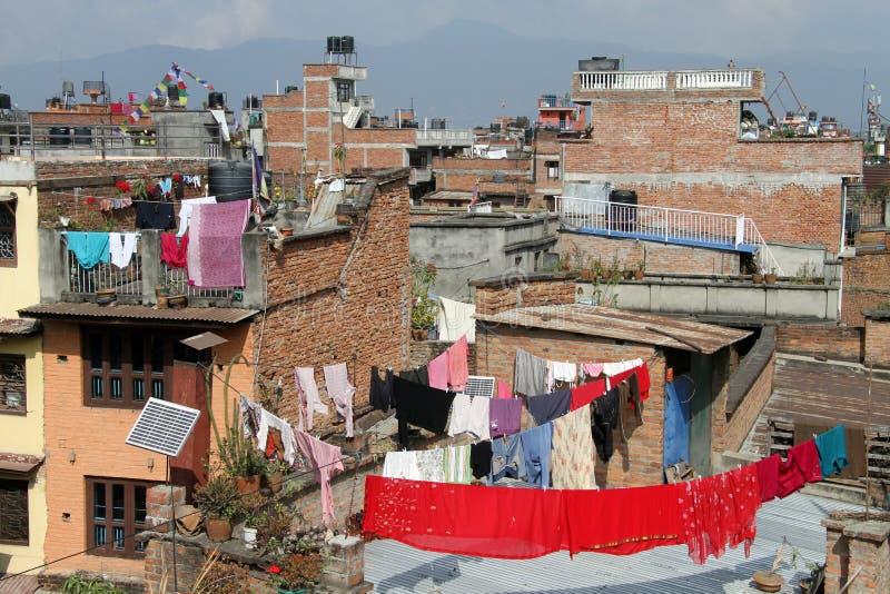 Roofs of Patan stock photo. Image of home, building, kathmandu - 36456532
