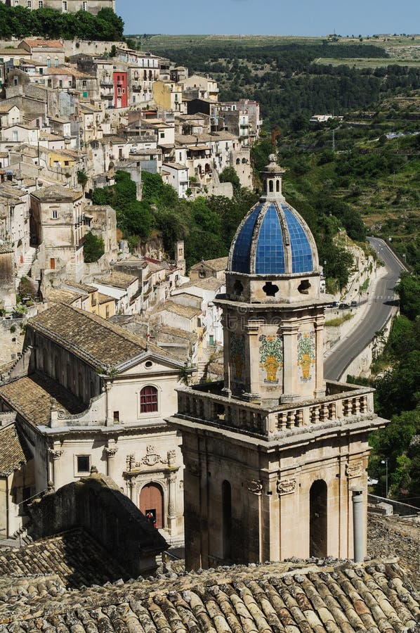 Comiso, Sicily stock image. Image of church, italian - 32460097
