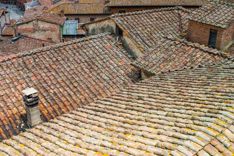 Roofs stock image. Image of style, italian, detail, city - 64714277