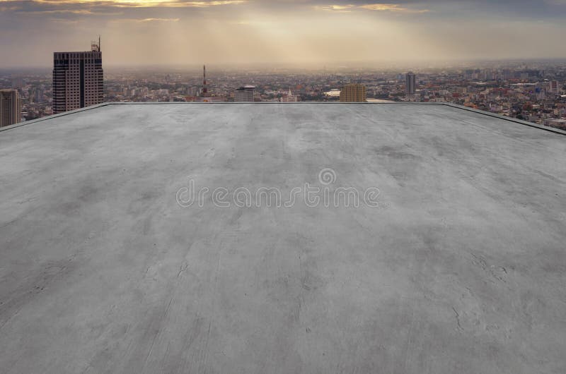 Rooftop of the building stock photo. Image of city, area - 173398056
