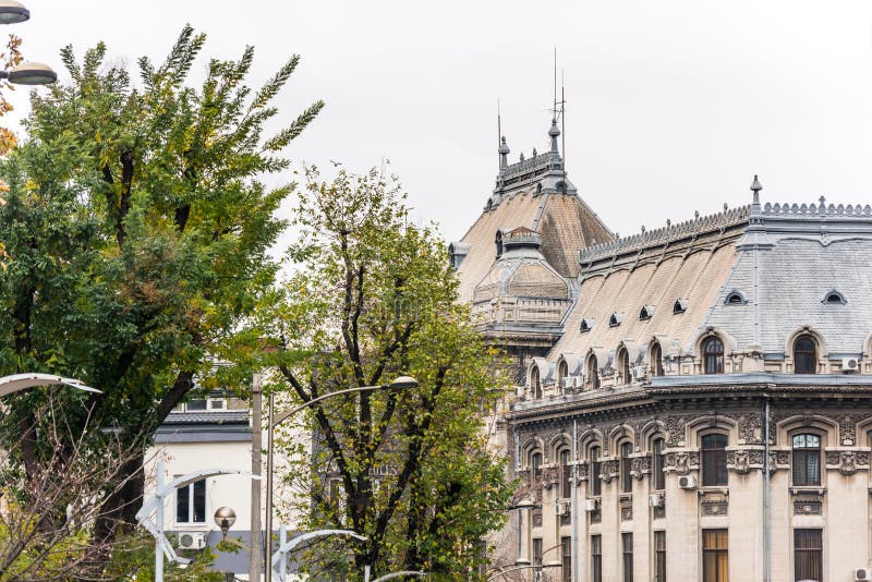 Landscape In Downtown Bucharest, Romania Stock Image - Image of meadow ...