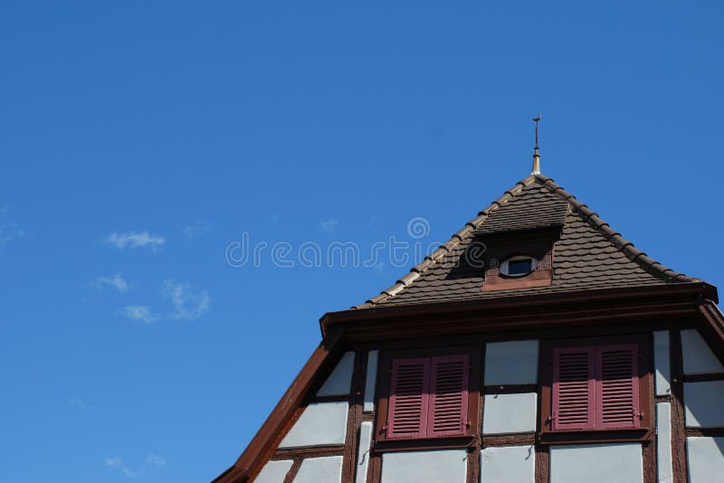 Historic German row houses stock photo. Image of architecture - 2168454