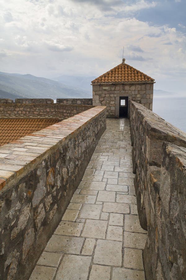 Rooftop of Nehaj Fortress in Senj Stock Photo - Image of strong, travel ...