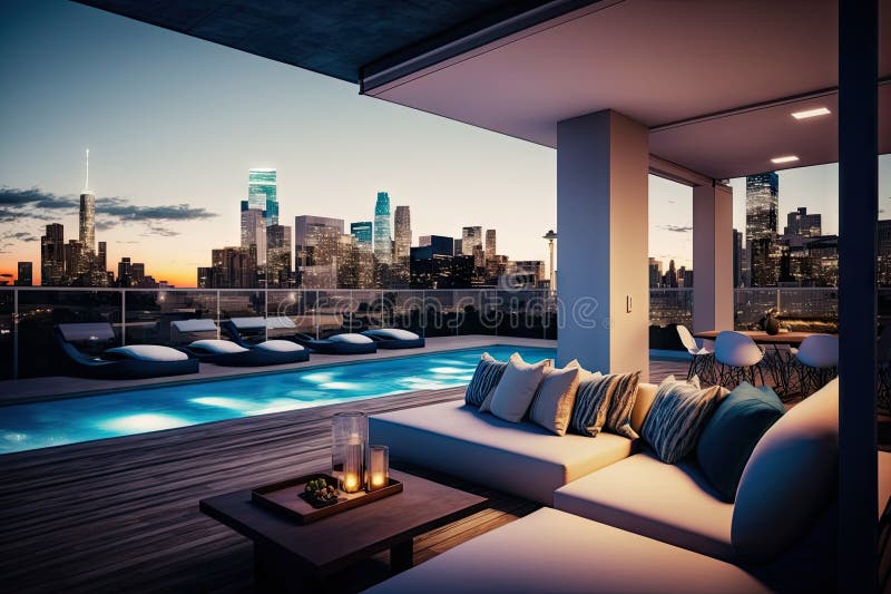 Pool Rooftop Stock Illustrations – 363 Pool Rooftop Stock Illustrations ...