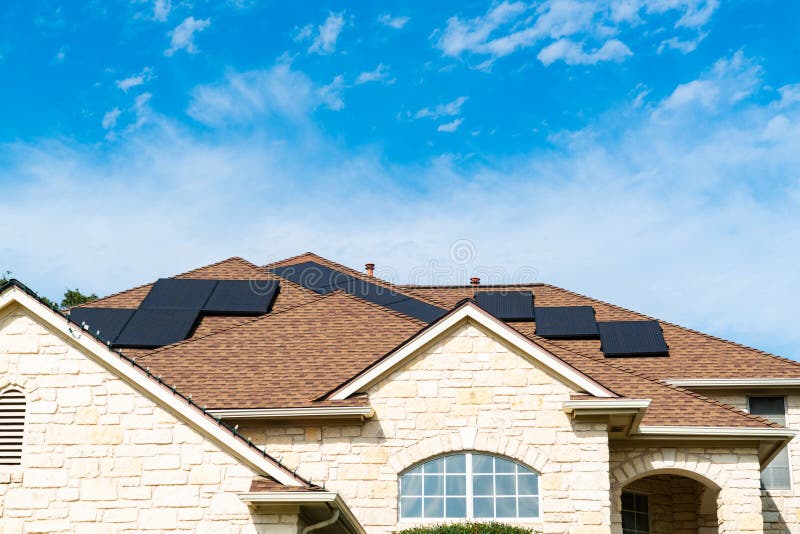 Rooftop Solar Energy Will Save the World Stock Image - Image of solar ...