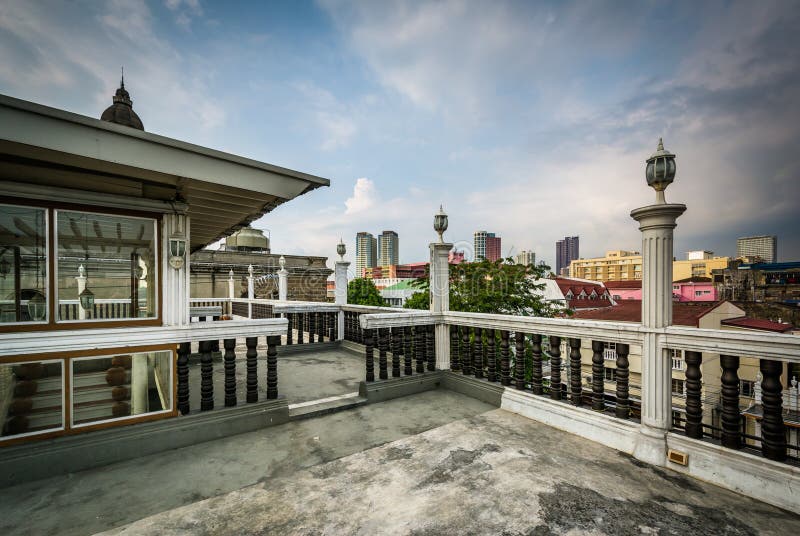 View of Intramuros in Manila, the Philippines. Stock Image - Image of ...