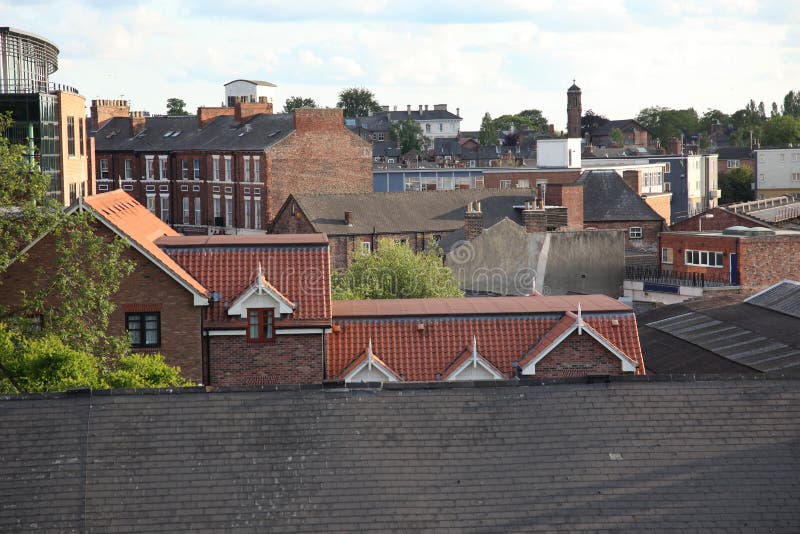 Rooftops of the City of York, England, UK Stock Image - Image of ornate ...