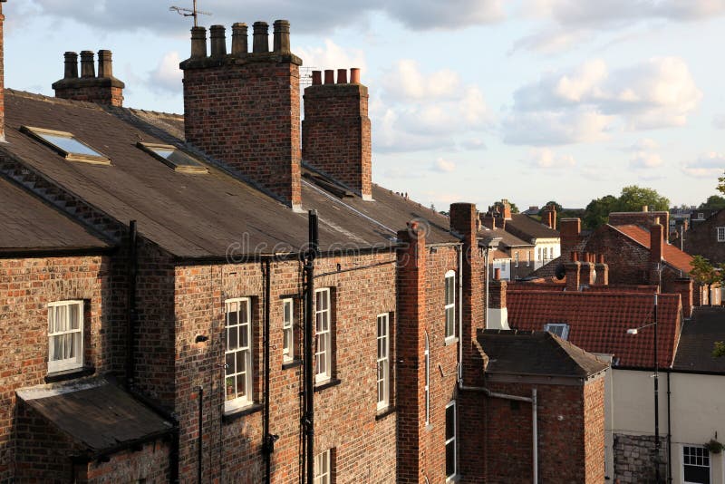 The Rooftops of the City of York, England Stock Photo - Image of great ...