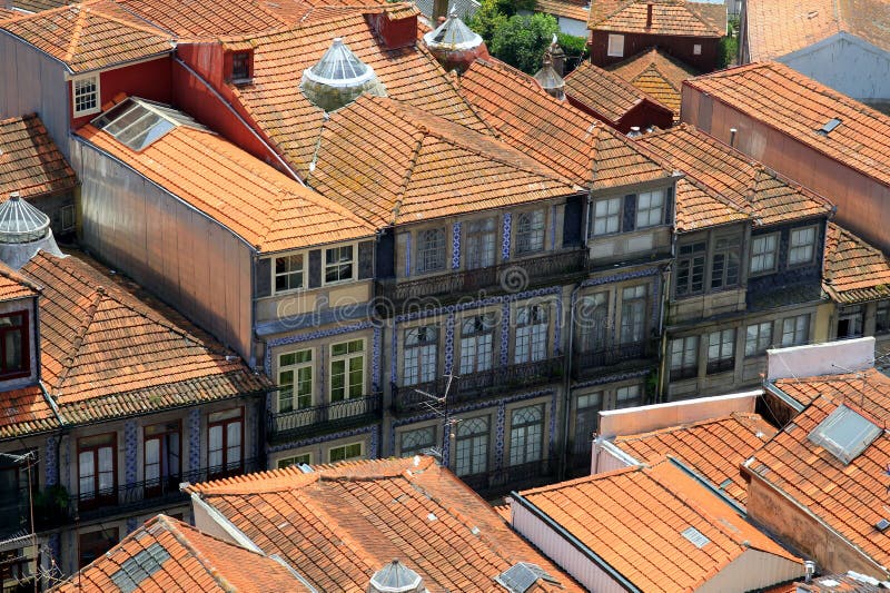Rooftops in Porto, Portugal Stock Photo - Image of frontage, azulejos ...