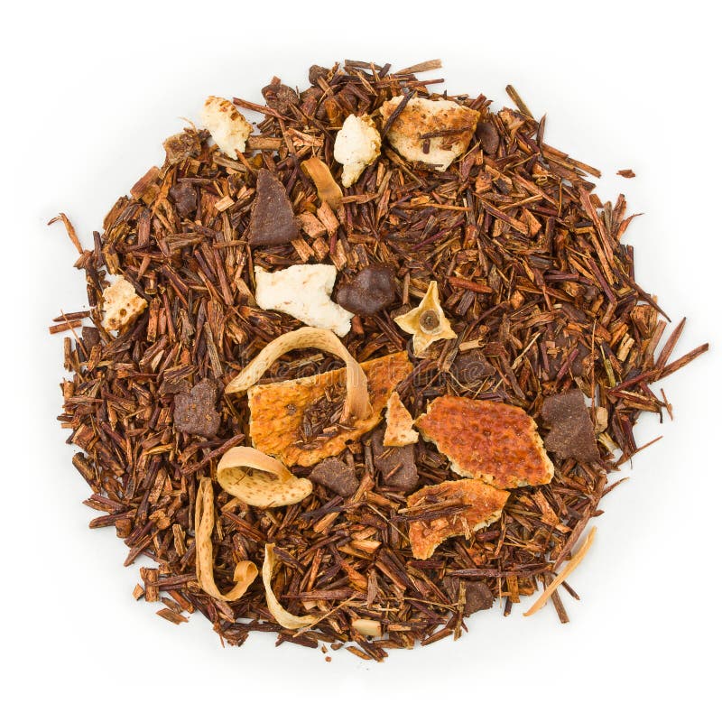 Rooibos Chocolate Orange Tea Stock Image - Image of white, chocolate ...