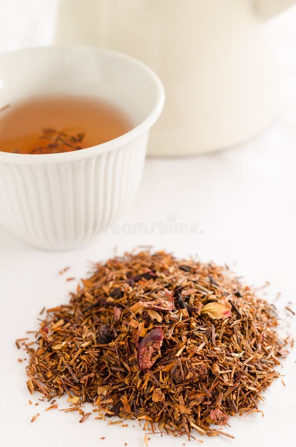 Rooibos tea-red tea stock photo. Image of african, herb - 54614226