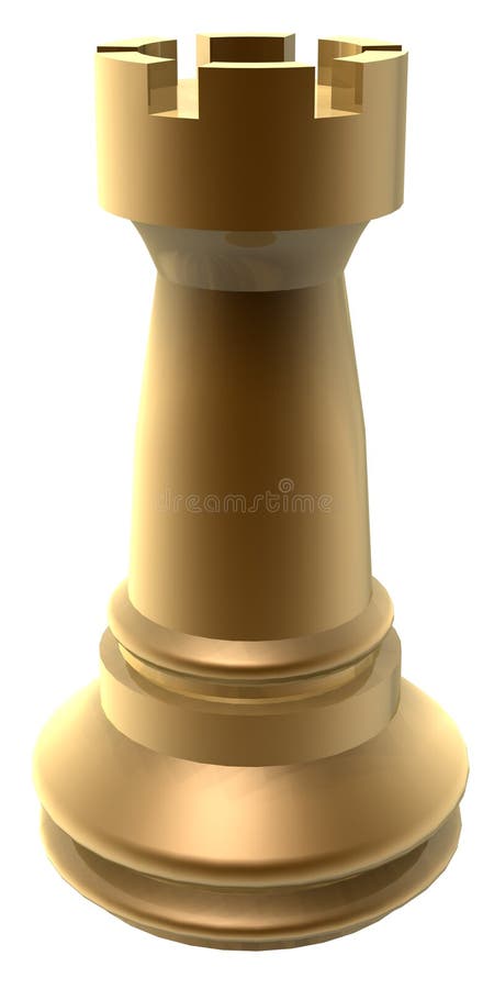 Rook stock illustration. Illustration of chess, mental - 1226051