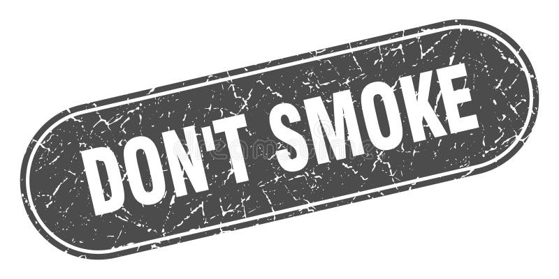 Roken Geen Teken Rook Geen Label Rond De Cirkelband Niet Roken Sticker ...