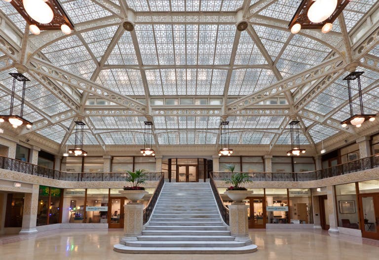 The Rookery Building Chicago Editorial Image - Image of rookery ...