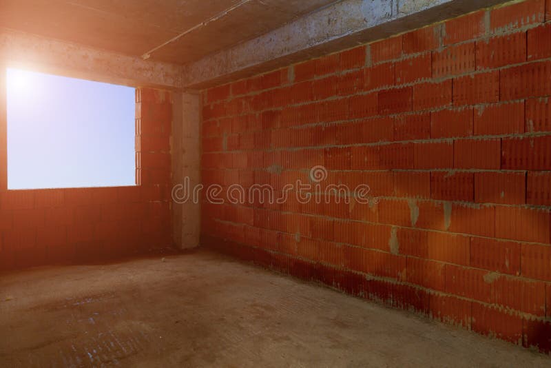 Room in a Building Under Construction. Multi-storey Residential ...