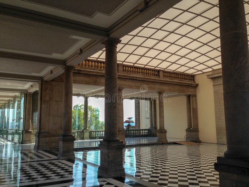 A Room at Chapltepec Castle Stock Image - Image of castillo, royal ...