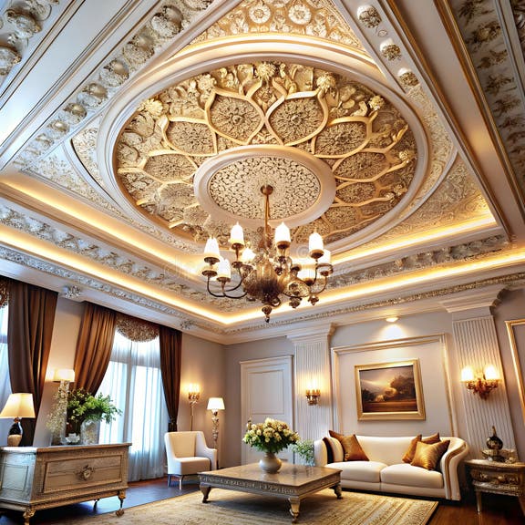 Room cilling design stock illustration. Illustration of gamble - 340779681