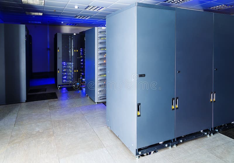 Communication Server Center Stock Image - Image of data, intel: 7297607