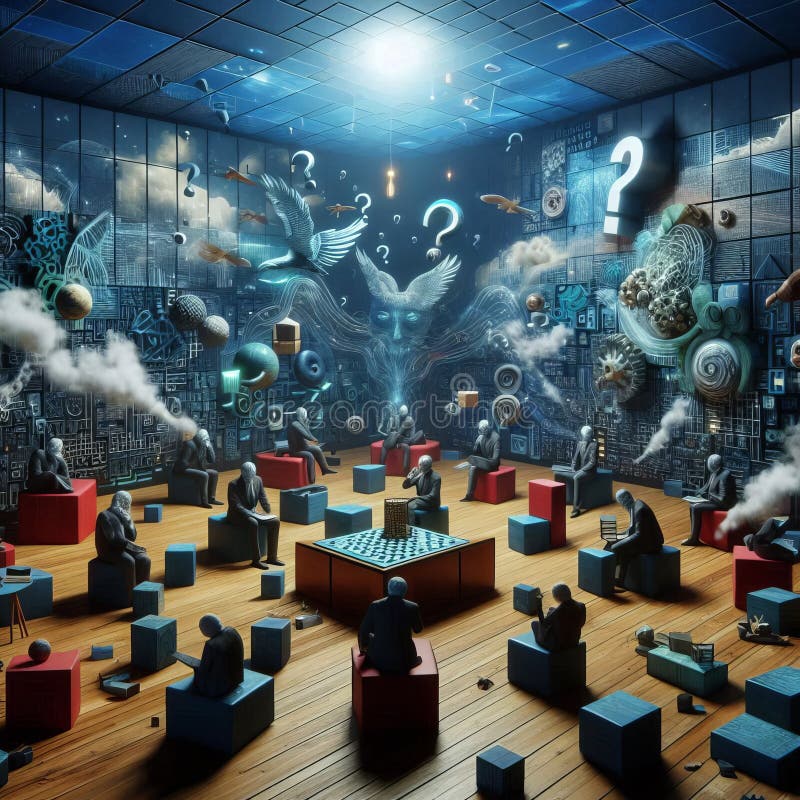 76 84. Room of Confusion - a Space of Uncertainty, Doubt, and E Stock ...