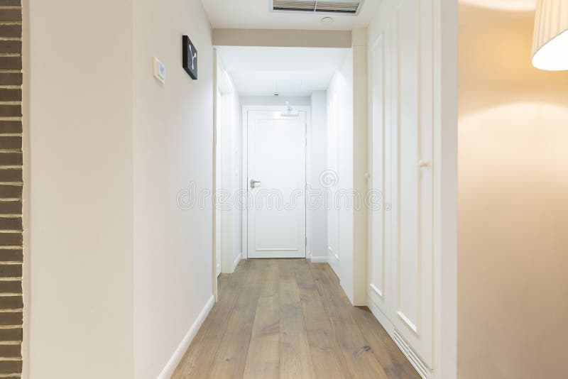 Room corridor stock image. Image of light, entrance, horizontal - 68108965