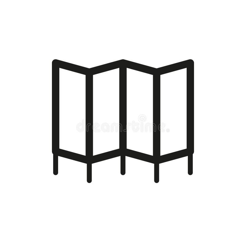 Room Divider Icon. Vector Illustration. EPS 10 Stock Vector ...