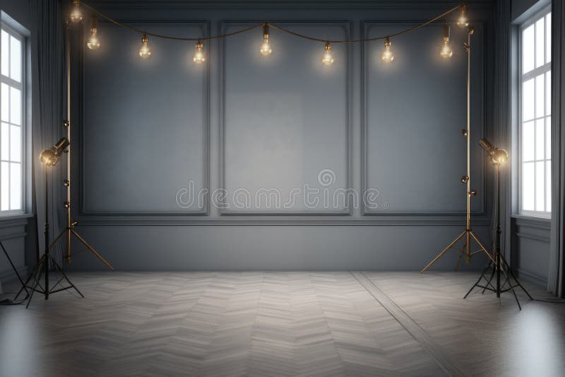 A Room Filled with Hanging Light Bulbs, Perfect for Interior Design ...