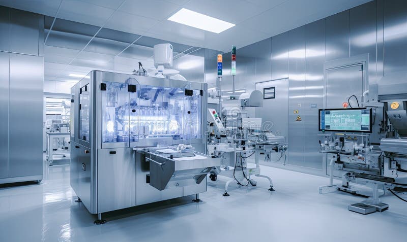 A High-Tech Command Center Filled with Advanced Gadgets and Display ...