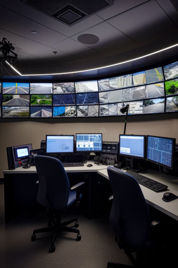 Multiple Computer Monitors Stock Illustrations – 329 Multiple Computer ...