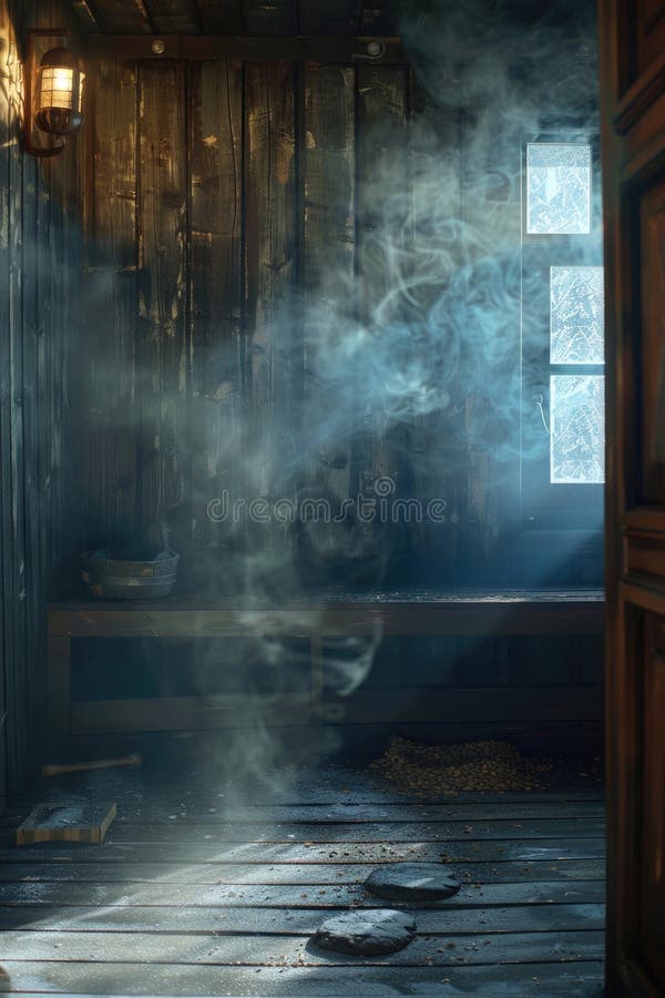 A Room Filled with Thick Smoke Stock Image - Image of danger, quality ...