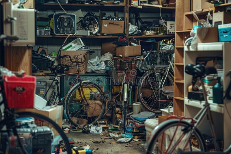 A Room Filled with Various Objects, Ideal for Depicting Cluttered ...