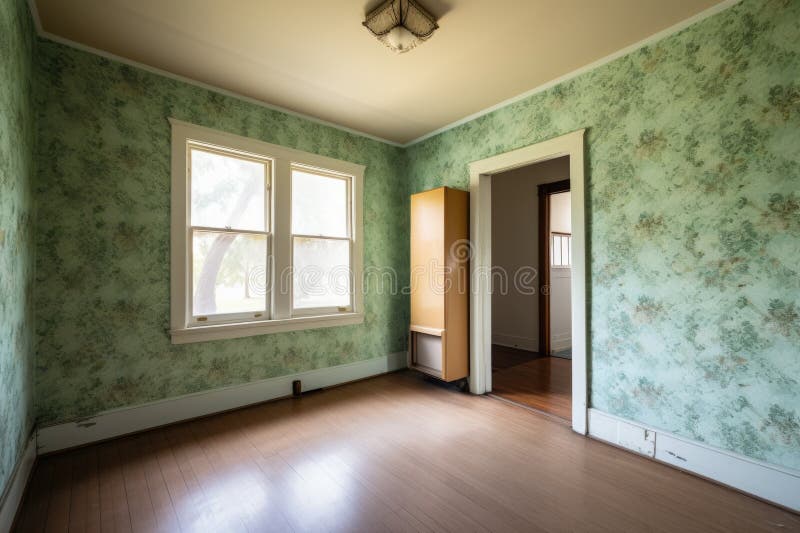 A Room with a Fresh Coat of Paint and New Wallpaper, Ready for Its Next ...