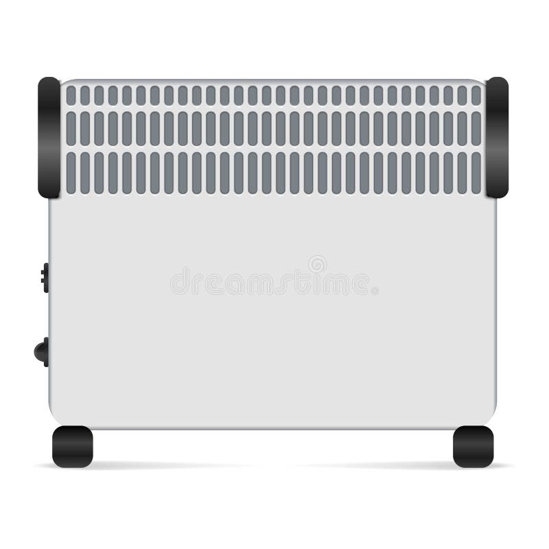 Room Heater Icon, Realistic Style Stock Vector - Illustration of home ...