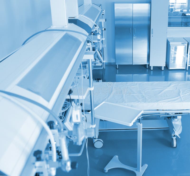 View of the Modern Operating Room Stock Photo - Image of medical ...