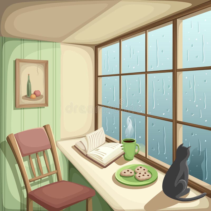 5+ Cartoon rain window Free Stock Photos - StockFreeImages