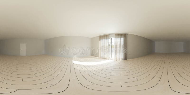 Room with Interior Design Reflecting the Space 360 Panorama Vr ...