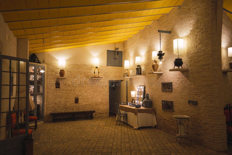 Room Interior in Medieval Style Stock Image - Image of architecture ...