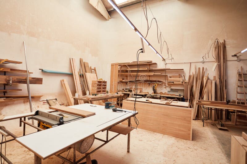 Room Woodworking Workshop, The Overall Plan. Production, Manufacture ...
