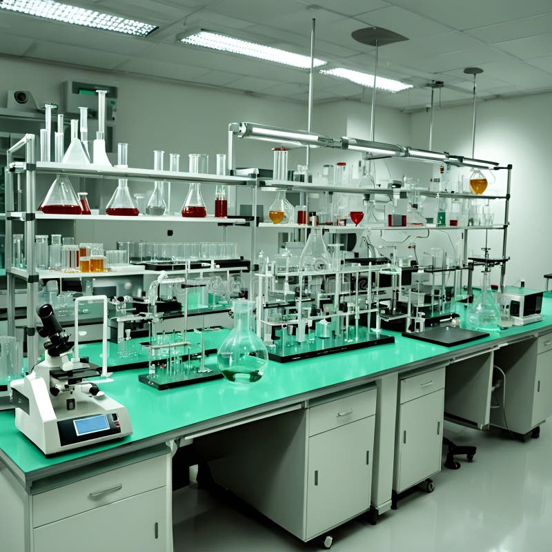 Laboratory with High-tech Equipment and Cutting-edge Technology, for ...