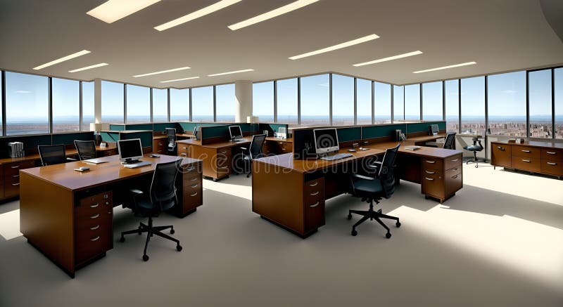 Large Desks Stock Illustrations – 375 Large Desks Stock Illustrations ...