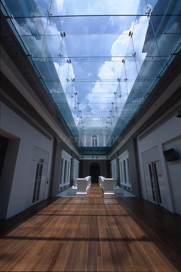 Room in a museum stock photo. Image of central, clouds - 5031778