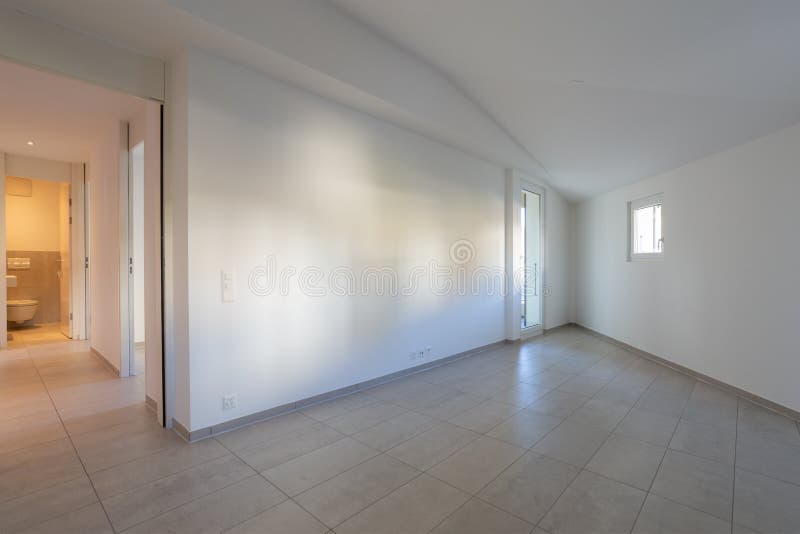 Room with nothing inside stock image. Image of hallway - 138113795