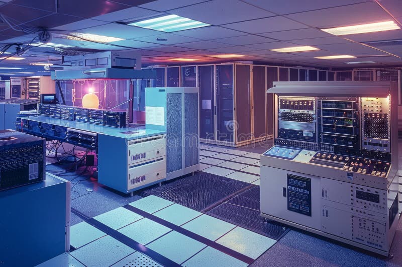 A Room Packed with Various Electronic Devices and Equipment, an ...