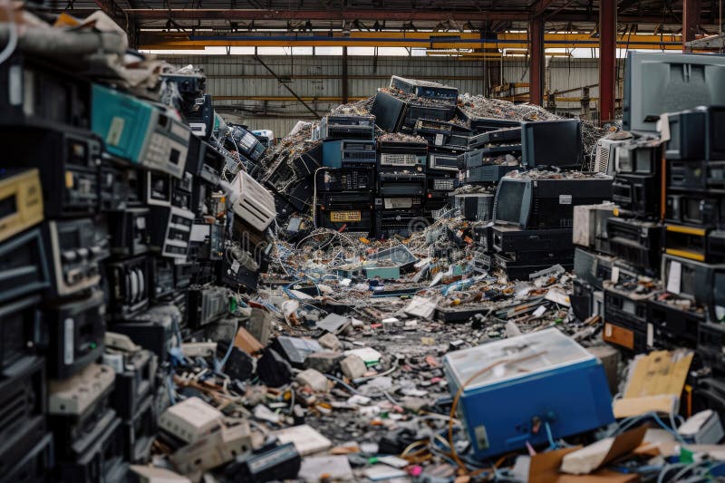 A Room Packed with a Wide Array of Electronic Devices and Equipment, an ...