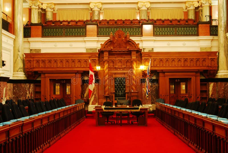 Room of Parliament Building Stock Image - Image of legislature ...